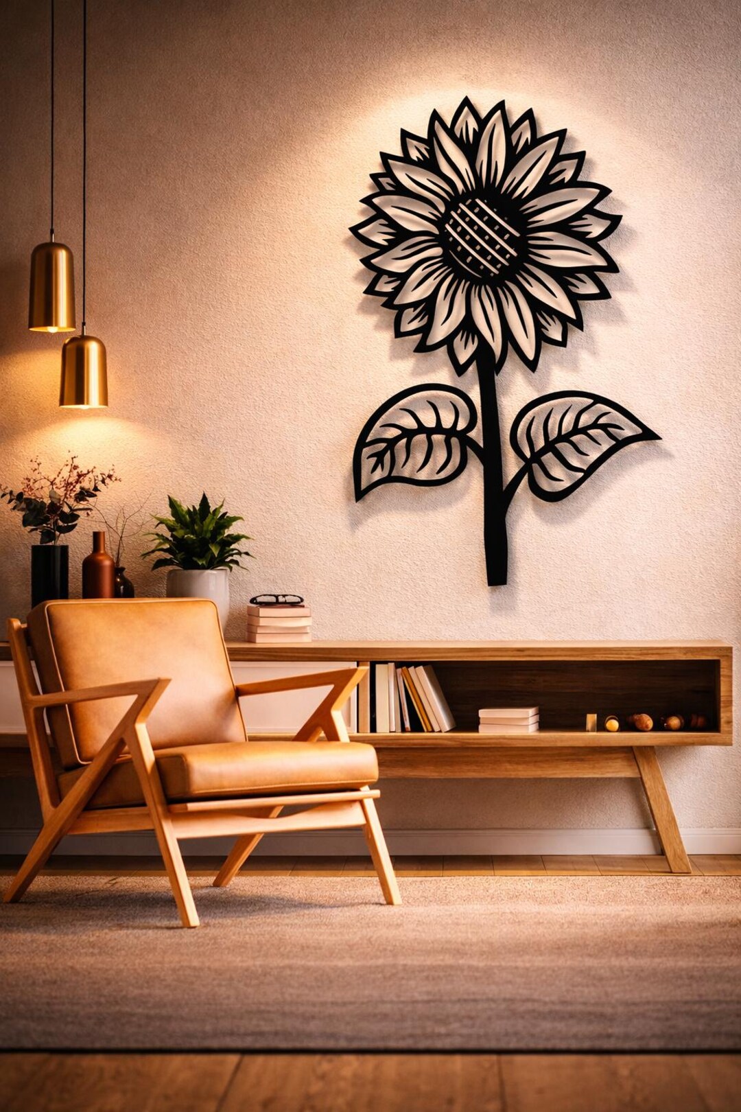 Sunflower Metal Wall Art Files, CNC Plasma Laser Cut (svg, Dxf, Png) - Etsy