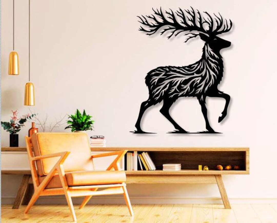 Deer Dxf Svg Png Files Deers Design for Cnc Plasma Laser Cricut ...