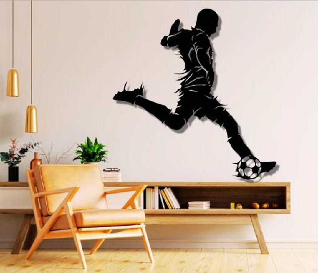 Football Player Dxf , Svg , Png , Files , Soccer , Sport , Sporter ...