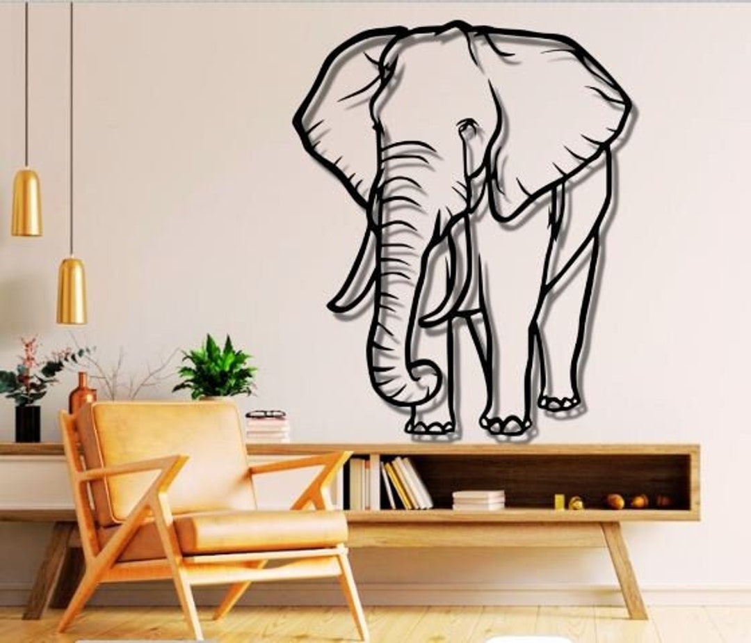Elephant Dxf Svg Png Files , Elephant , Big , Animal , Elephants ...