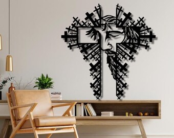 Mary and Jesus Dxf , Svg , Png , Files , Baby , Jesus , Mary , Wall ...