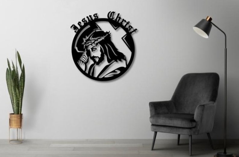 Jesus Christ Dxf Svg Png Files Jesus Cross Jesus - Etsy