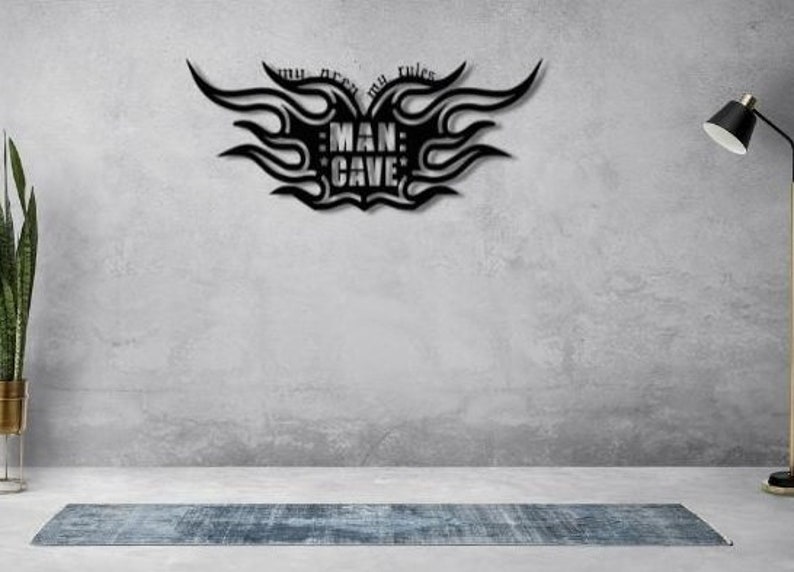 Man Cave Dxf Svg Png Files Man Cave Svg Man Cave - Etsy