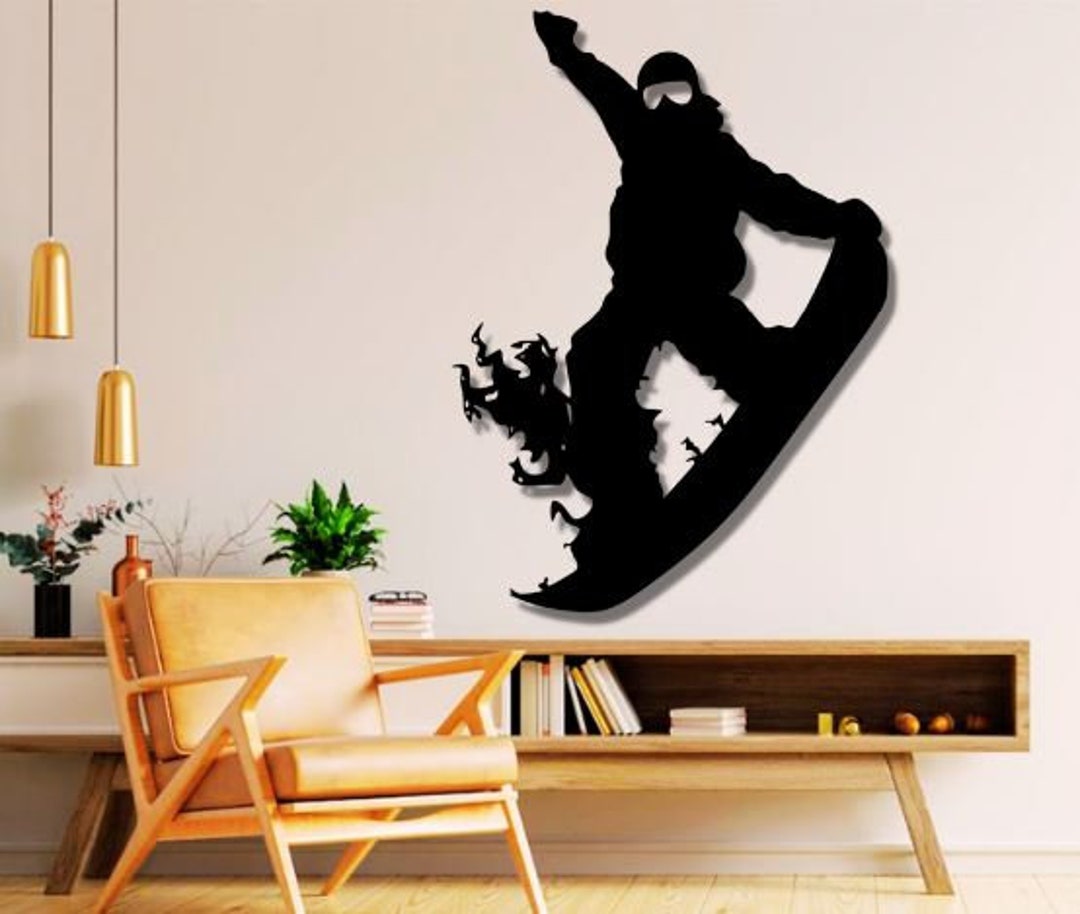 Snowboard Dxf Svg Png Files , Snow , Ski , Board , Winter , Sport ...