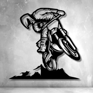 Motorcross Dxf , Svg , Png , Files , Motorcycle , Biker , Motocross ...