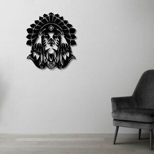 Indian Chief Dxf Svg Png Files , American , Native , Cut , File , for ...