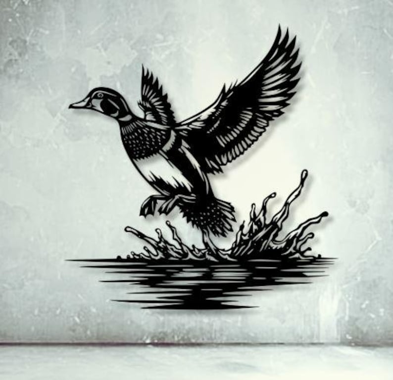 Duck Svg Dxf Png Files Wall Art Files for CNC, Plasma, Laser Cut - Etsy