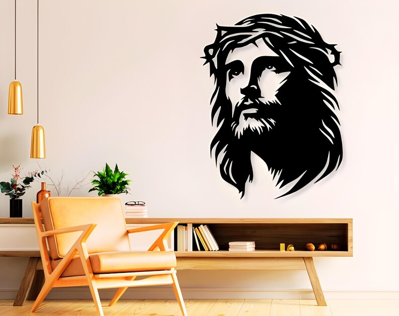 Jesus Svg Dxf Png Files Vector Art Cut for Cnc Plasma Laser Cricut - Etsy