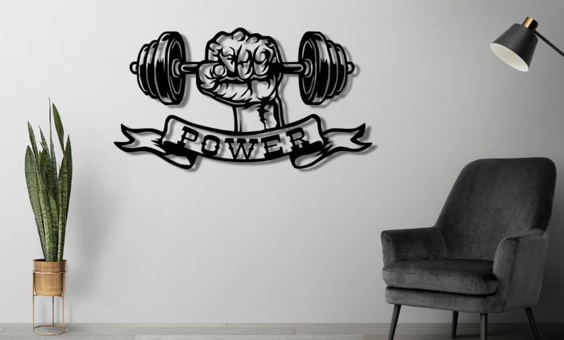 Gym Dxf Svg Png Files Fitness Cross Cardio Power - Etsy