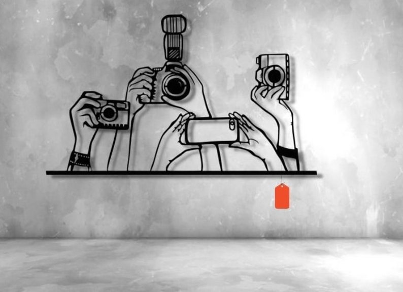 Camera Dxf Svg Png Files Photographer Laser Cut - Etsy