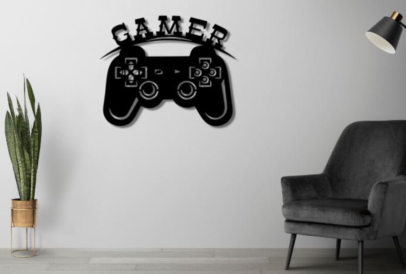 Gamer Dxf Svg Files Game Console Game Gamer Cut - Etsy