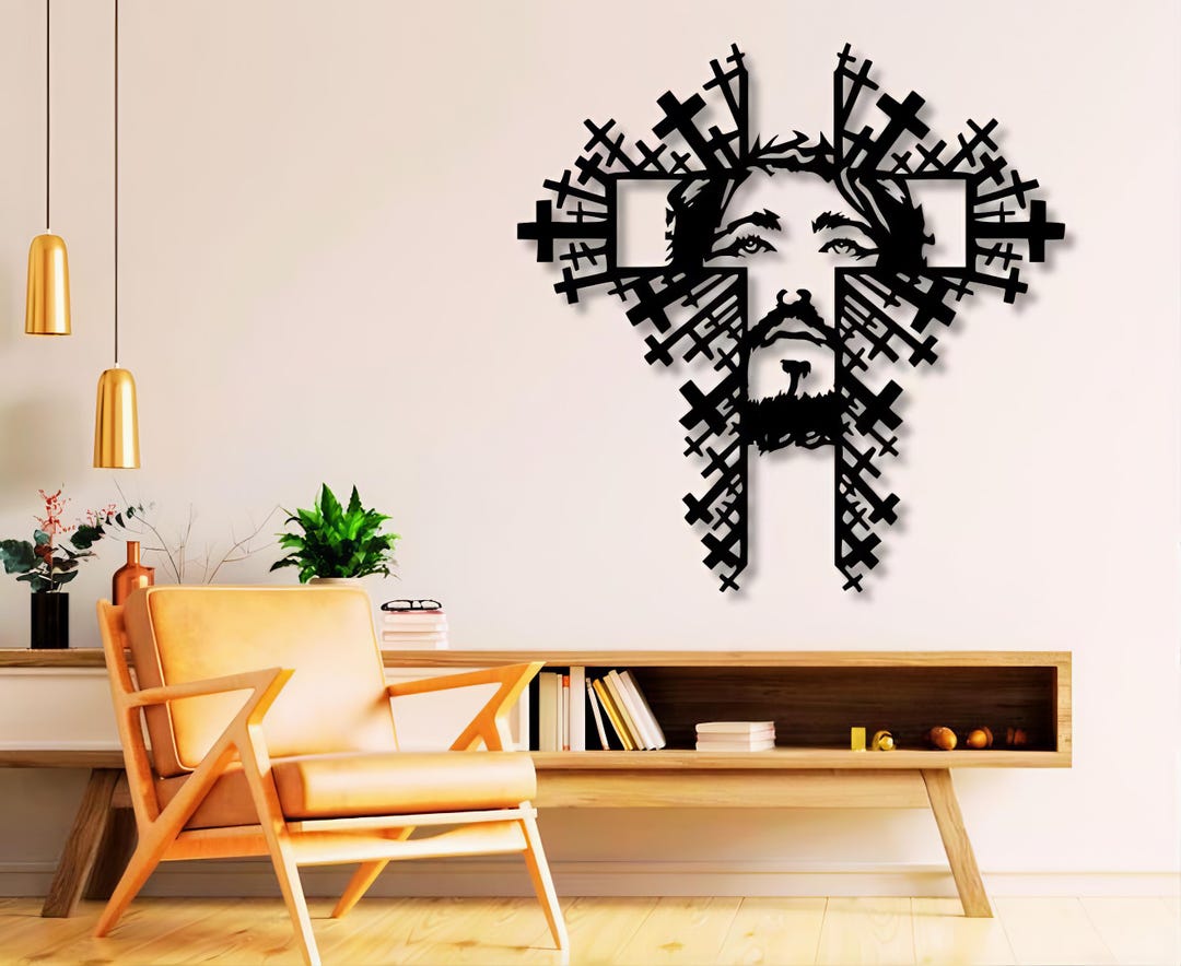 Arquivos PNG de Cruz de Jesus DXF Svg, arquivo de corte para arte de ...