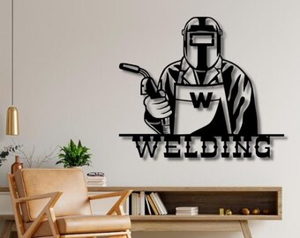 Welder Torch Svg Dxf Files Laser Cut Wall Art Cut File Weld Welding for ...