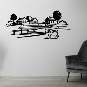 Farm Dxf ,svg , Png , Files , Laser Cut , Farm , Farmer , Village ...