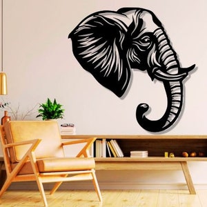 Elephant Dxf Svg Png Files , Elephant Dxf , Elephant Svg , File , Laser ...