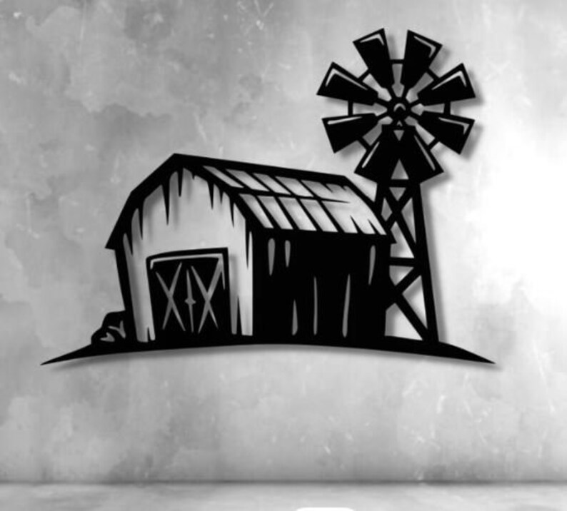 Farm Dxf Svg Png Files Farm Farmer Rural Barn - Etsy