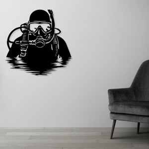 Scuba Diver SVG DXF PNG Files Vector Art Cut File for Cnc Plasma Laser ...