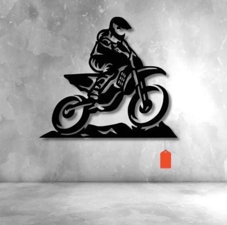 Rider Svg Dxf Png Files Motorcycle Motocross - Etsy