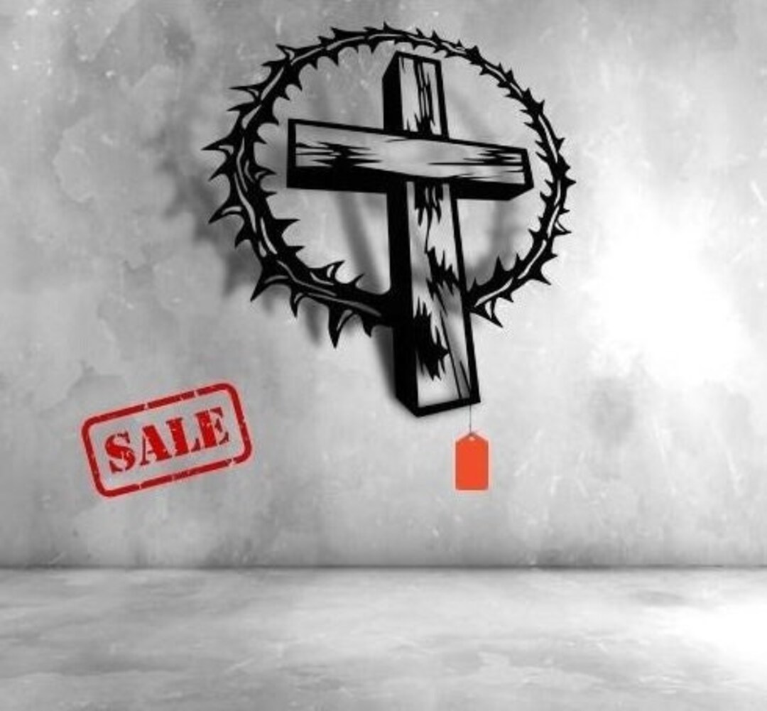 Old Cross Dxf Svg Png Files Vintage Cros Christian Old Cross Wall Art ...