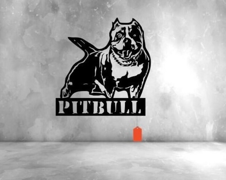 Pitbull Dxf Svg Png Fİles Pitbull Svg Laser Cut - Etsy