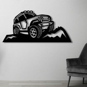 Off Road Dxf , Svg , Png , Files , Wall Art , Laser Cut , Truck , off ...