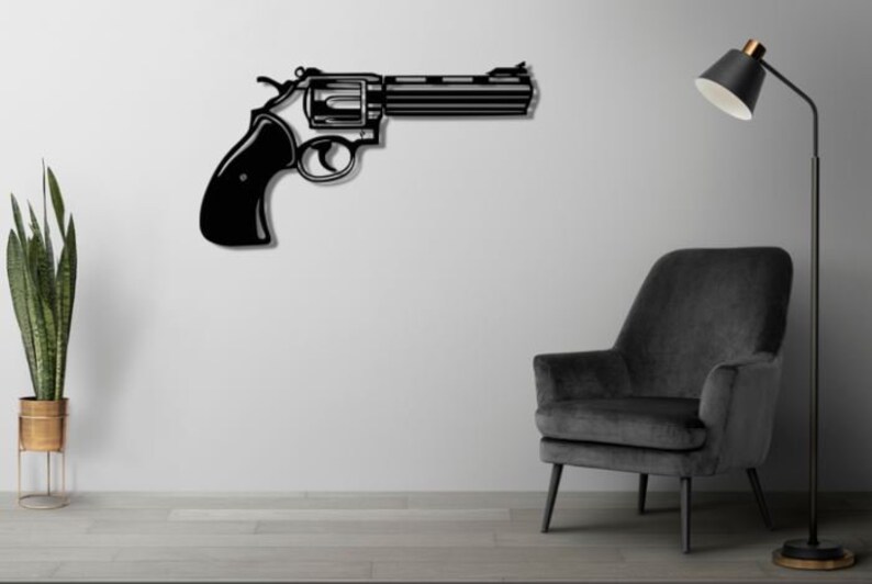 Revolver Dxf Svg Png , Files , Revolver , Gun , Pistol , Cut , File ...