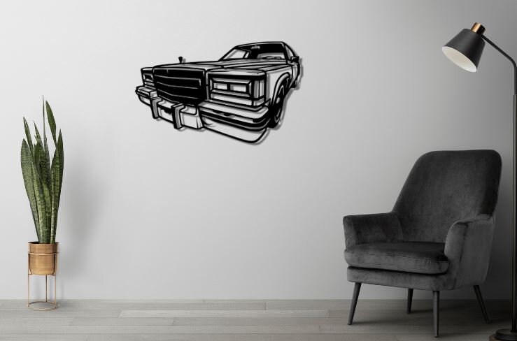 Vintage Limousine Car Metal Wall Art, Cnc Laser Cut Files (svg, Dxf ...