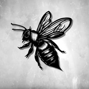 Bee Dxf Svg Png Files Bee Honey Honeycomb Bees Cut File , for , Cnc ...