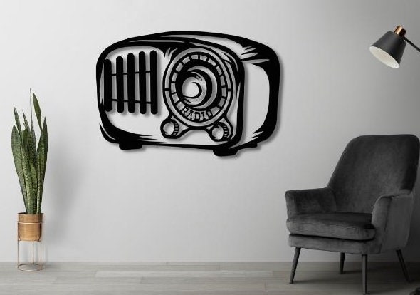 Vintage Radio Dxf Svg Files Radio Tape Old Retro - Etsy