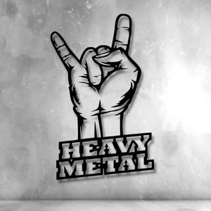 Heavy Metal Dxf , Svg , Png , Files , Rock , and , Roll , Metal , Music ...