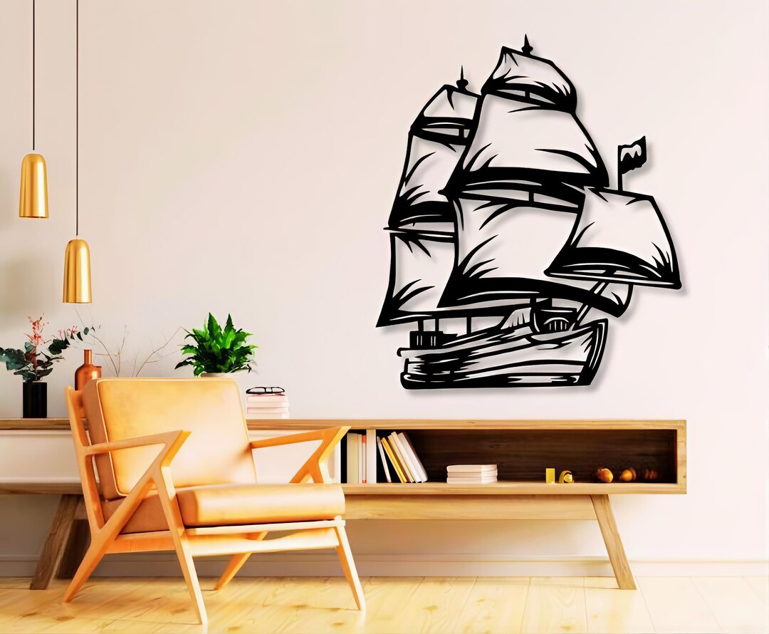 Archivos DXF SVG PNG de velero, barco, vela, marinero, capitán, vintage ...