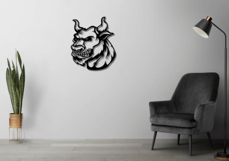 Bull Dxf Svg Png Files Bull Bulls Farm Wild - Etsy