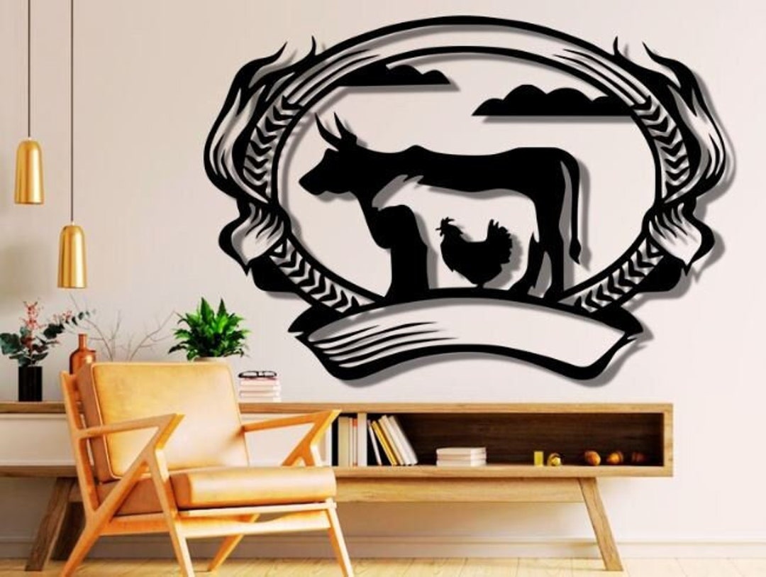 Farm Dxf , Svg , Png , Files , Farm , Family , Cow , Rooster , Sheep ...