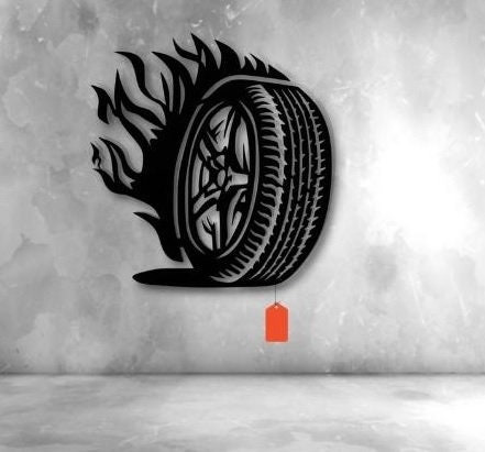 Wheel Dxf Svg Png Files Wheel Svg Laser Cut Wall - Etsy UK