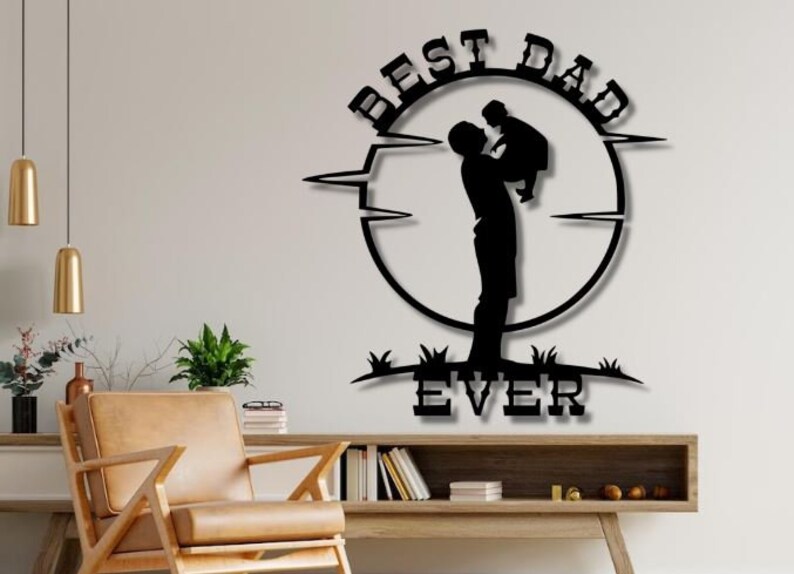 Best Dad Ever Dxf Svg Png Files Fathers Day Father - Etsy