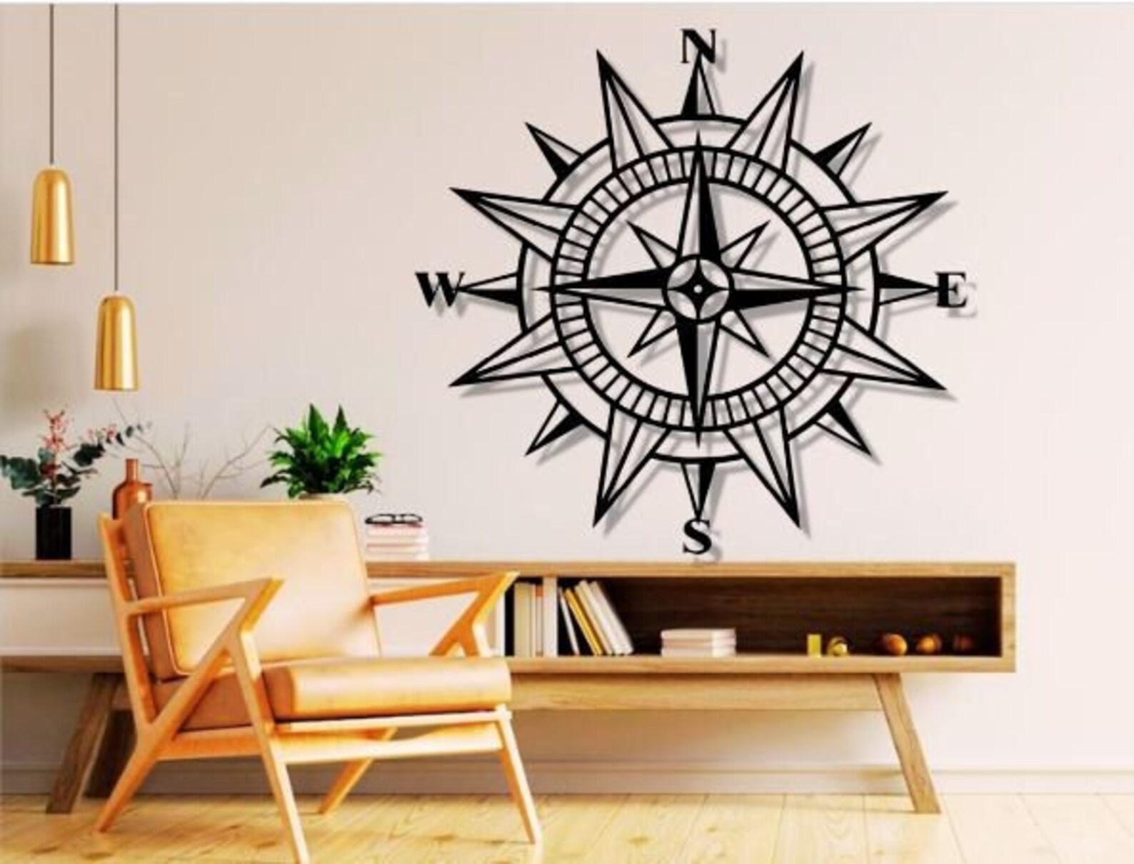 Compass Rose Dxf , Svg , Png , Files , Compass , Nautical , Rose , Wall ...