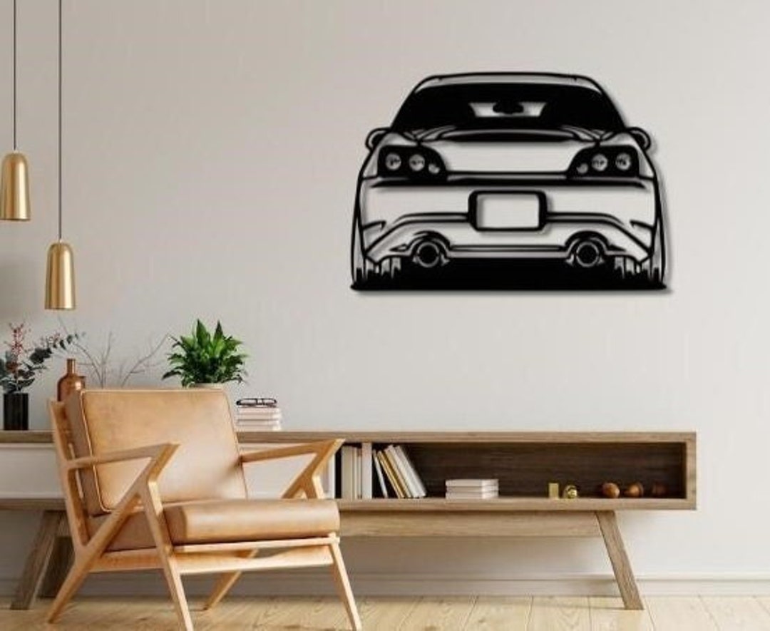 Sport Car Dxf , Svg , Png , Files , Laser, Cut , File ,rear , View ...