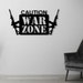 War Zone Dxf , Svg , Png , Files , War Zone , Metal Wall Art , Laser ...
