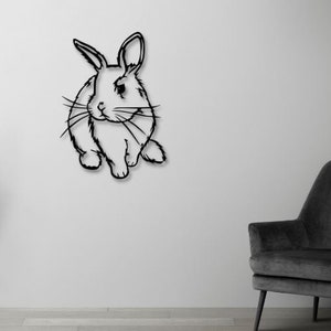 Bunny Dxf , Svg , Png , Files , Bunny , Rabbit , Easter , Cut , File ...