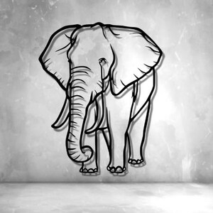 Elephant Dxf Svg Png Files , Elephant , Big , Animal , Elephants ...