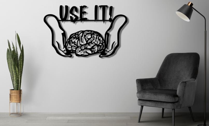 Brain Dxf Svg Png Files Brain Use İt Please - Etsy Australia