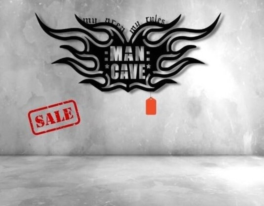 Man Cave Dxf, Svg, Png, Arquivos, Man Cave Svg, Man Cave, Corte a laser ...