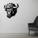 Bison Dxf Svg Png Files , Bison , Wall Art , Cut File for Cnc Plasma ...