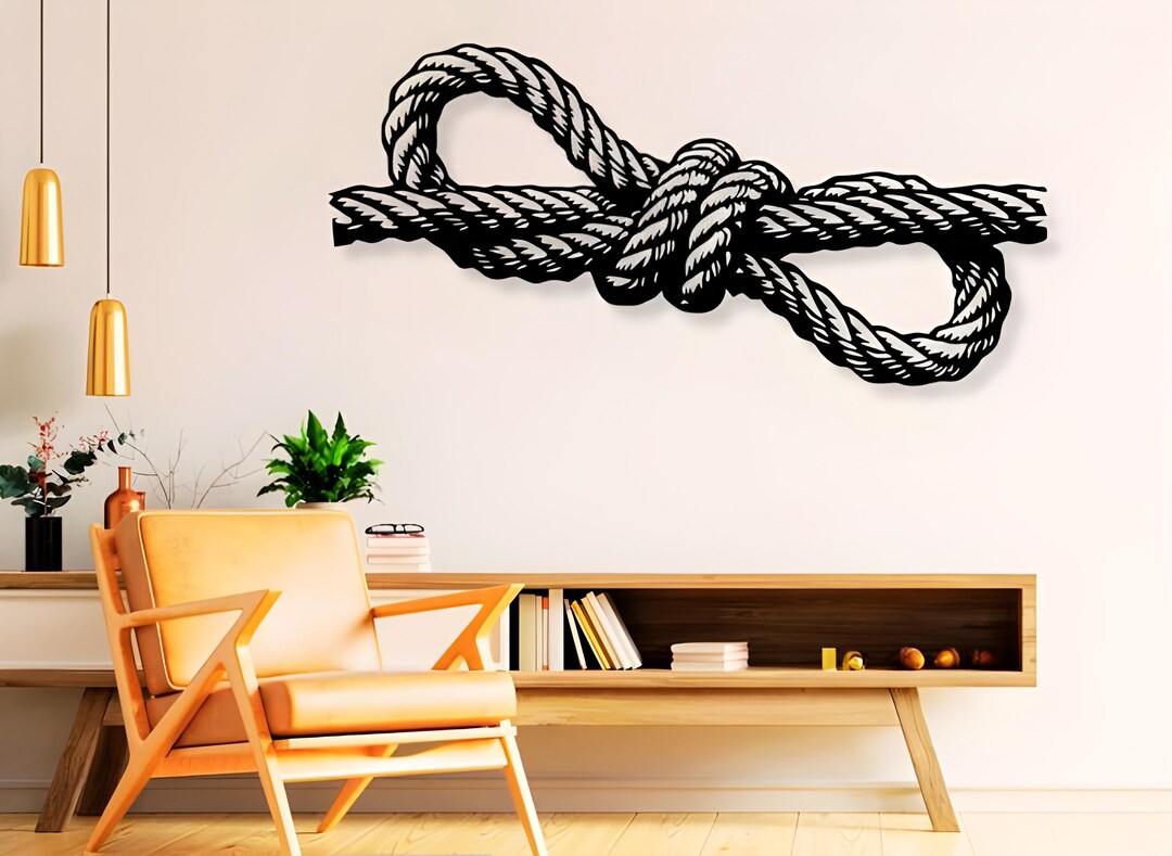 Rope Knot SVG DXF PNG Files Vector Art Cut for Cnc Plasma Laser Cricut ...