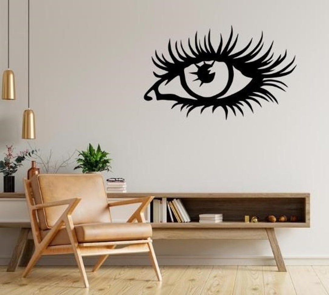 Eye Metal Dxf , Svg , Png , Files , Eye Metal Decor , Laser Cut , Wall ...