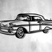 Chevrolet Dxf , Svg , Png , Files , Classic , Chevy Old , Car , Vintage ...