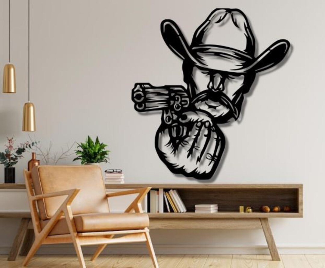 Cowboy Revolver Dxf , Svg , Png , Files , Cowboy , Revolver, Pistol ...