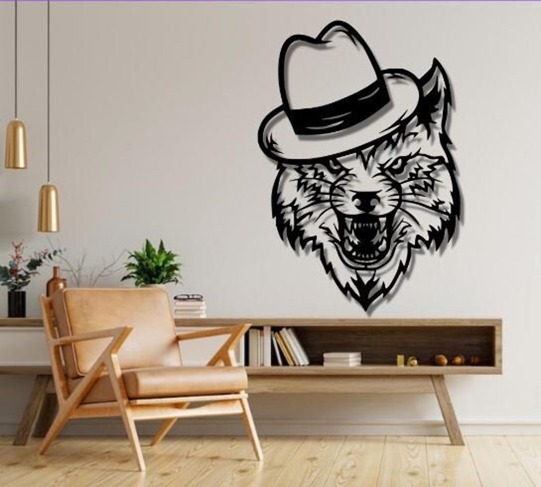 Tiger Face Dxf Svg Png Files Tiger Hat Wild Cat Hat Cool Angry Cut File ...
