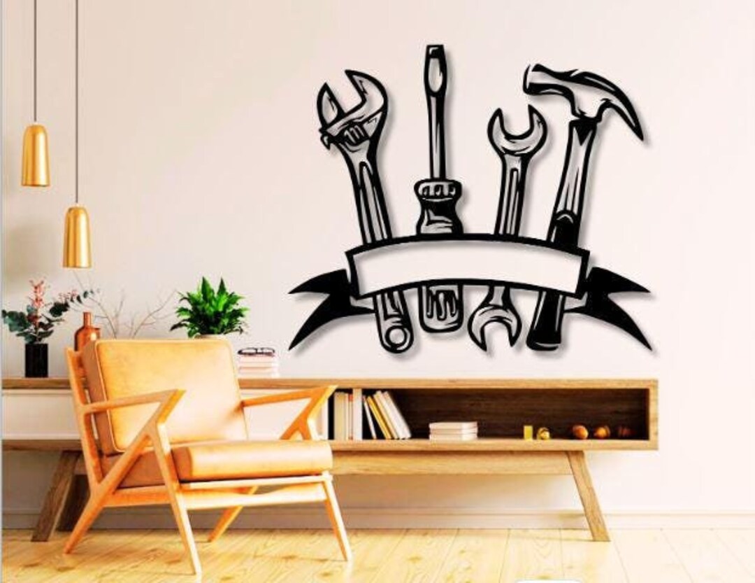 Repair Dxf Svg Png Files Journeyman Master Foreman Plasma Cut File Wall ...