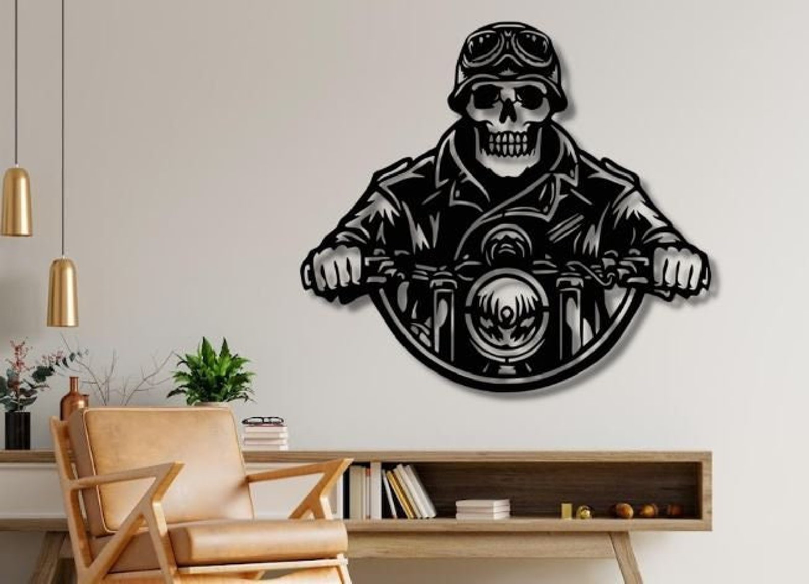 Crazy Biker Dxf Svg Png Files Wall Art File Crazy - Etsy